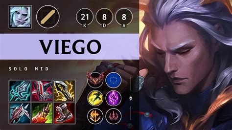 Viego Mid Vs Qiyana Triple Kill Legendary Euw Grandmaster Patch 14