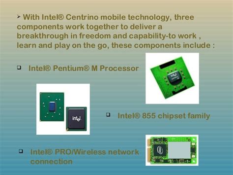 Intel Centrino Mobile Technology