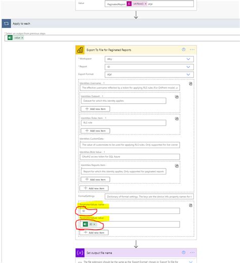 Power Bi Paginated Report For Each Row In Sharepoi Microsoft
