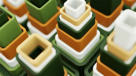 3d Background Abstract Satisfying Abstract Animation Motion Geometric Cubes 4k Seamless