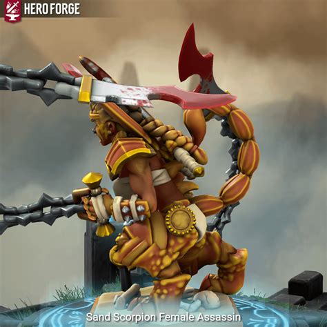 Sand Scorpion Female Assassin Build Rheroforgeminis