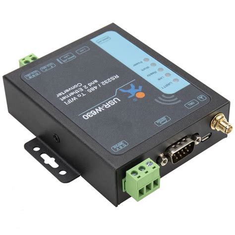 Module Ieee80211 2 X Tcpip à Rs232 Rs485 Db9 Modèle Usr W630 Cablematic