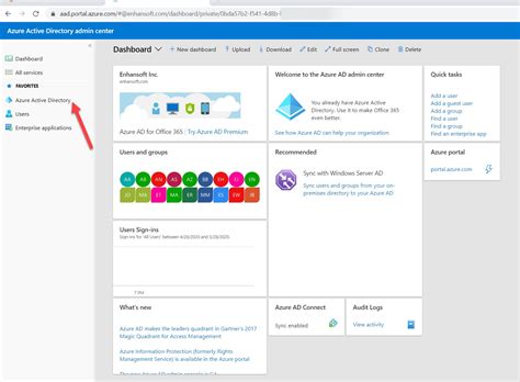 How To Determine The Microsoft Azure Tenant Id Enhansoft