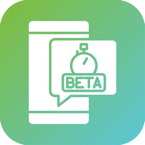 Beta Testing Vector Icon Style 22366955 Vector Art At Vecteezy