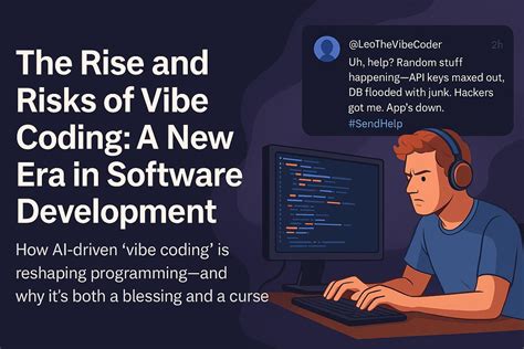 The Rise And Risks Of Vibe Coding A New Era In Software Development