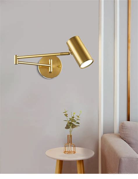 Современный рокер настенный светильник светодиодный спальня внутренний свет для гостиной