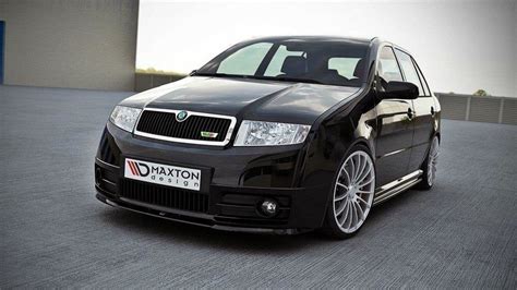 Front Diffusor Skoda Fabia Rs Mk1 Gloss Black Shop Skoda Fabia