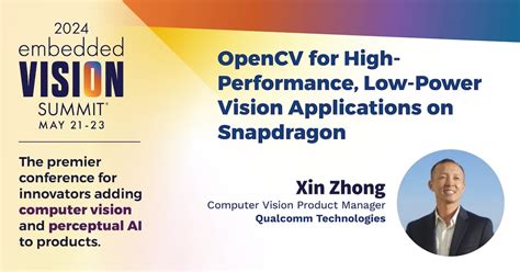 Opencv For High Performance Low Power Vision Applications On