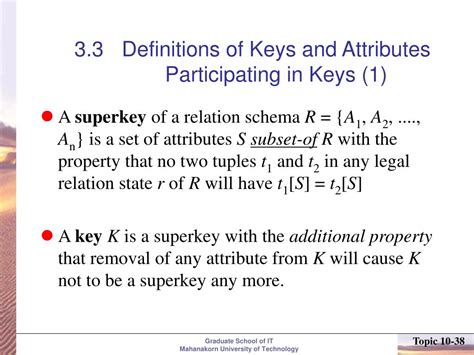 Ppt Topic 10 Functional Dependencies And Normalization For Relational