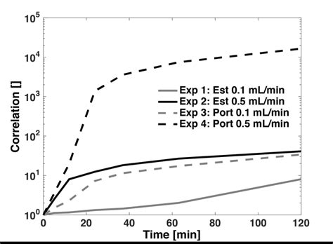 normalized correlation eqs 1 and 2 between the initial voxel