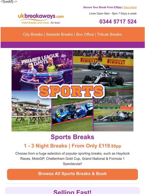 Uk Breakaways Sports Breaks In Milled