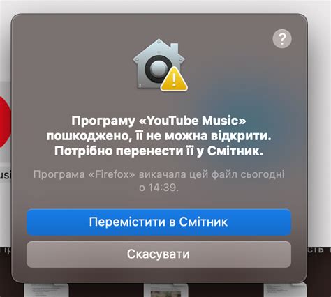 Macos Arm64 File Is Corrupted · Issue 1004 · Th Chyoutube Music · Github