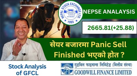 Nepse Technical Analysisnepse Updatenepse Chart Analysisgfcl