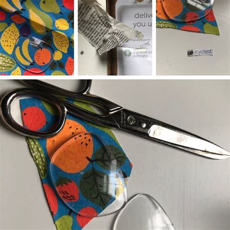 How To Upcycle Eyeglass Lenses As Brooches Upcycle My Stuff