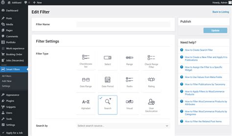 Search Filter Overview — Jetsmartfilters Crocoblock