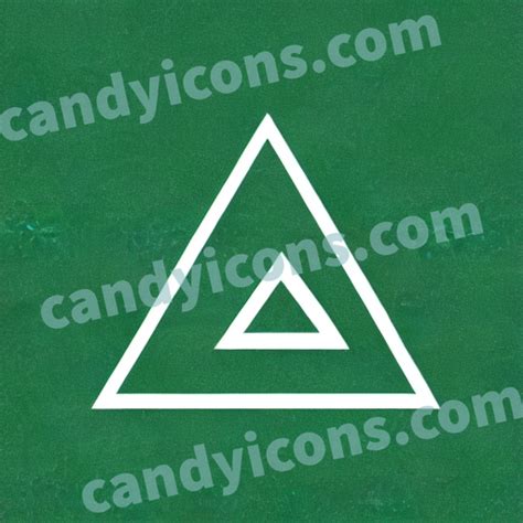 A Scalene Triangle Shape 1125 Candyicons