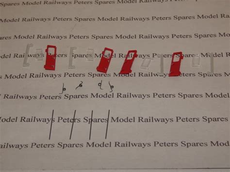 Hornby X137169 Class 60 Db Cargo Uk Red Doors Hornby Peters Spares
