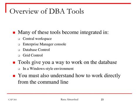Ppt Oracle Database Administration Powerpoint Presentation Free Download Id3180117