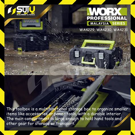 Worx Wa4229 Tool Box Kuala Lumpur Kl Selangor Malaysia Setapak Batu Caves Supplier Dealer