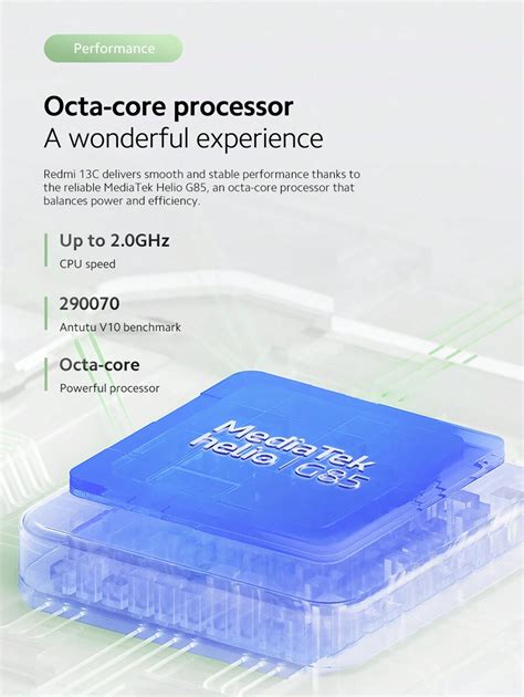 Xiaomi Mi Redmi 13c 4gb 128gb Global Version Nfc Function No Charging Head Mtk Helio G85 Octa