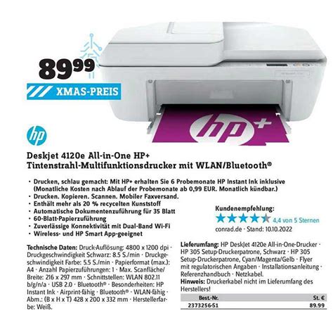 Hp Deskjet E Angebot Bei Medimax