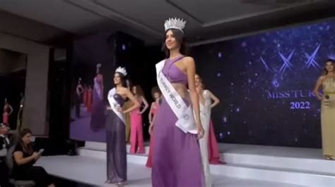 Miss Turkey 2022 Birincisi Nursena Say Kimdir Nursena Say Kaç Yaşında