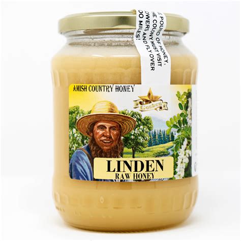 Linden Honey Raw | Amish Honey Store