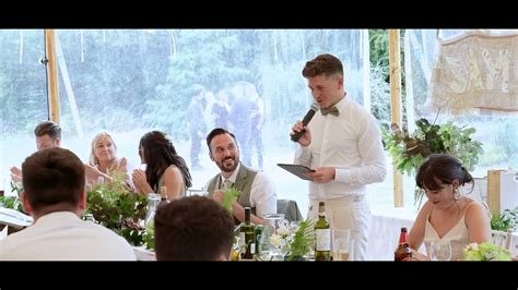 Hilarious Groom Gay Wedding Speech Youtube
