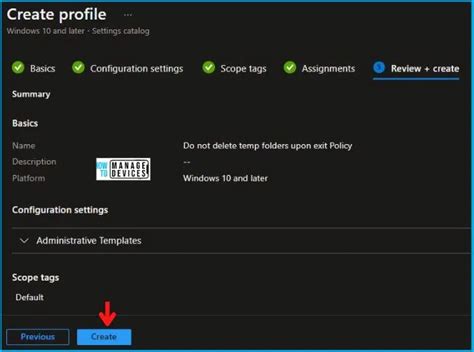 Do Not Delete Temp Folders Upon Exit Security Policy Using Intune HTMD Blog