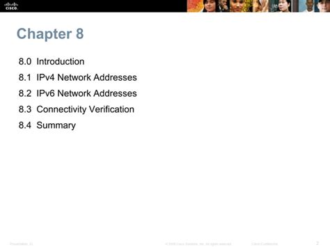 Chapter 8 IP Addressing PPT