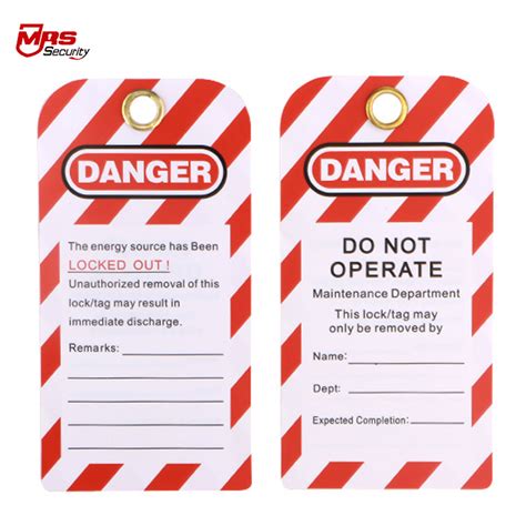 Mt01 03 Pvc Warning Effect Safety Lockout Tagout Safe Lock Safe Lock