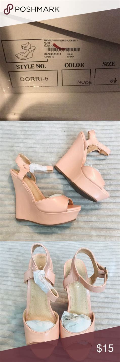 Kayleen Dorri 5 Pink Strappy Platform Wedge Sandal Platform Wedge
