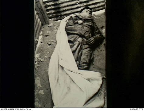 Bardia Libya 1941 01 03 Partly Covered Body Of A Dead Italian