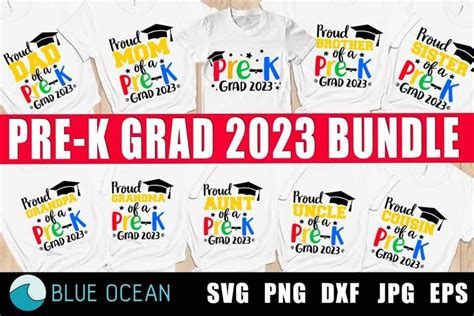Pre K Grad 2023 Bundle Svg Pre K Graduation 2023 Svg