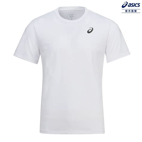 Asics 亞瑟士 短袖上衣 男女中性款 亞洲版 訓練上衣 2033b897 100 Pchome 24h購物