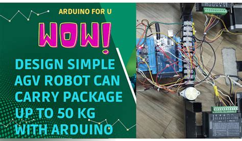 Design Simple Agv Robot Using Arduino By Anhdiepvtx Fiverr