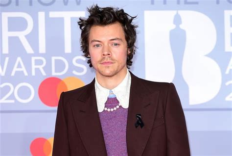 Harry Styles In Gucci At The Brit Awards 2020 Tom Lorenzo