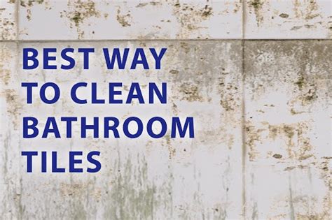 Best Way To Clean Bathroom Tiles With Ease WD India