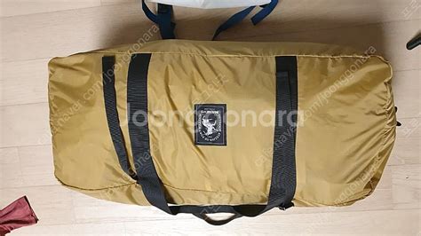 캠핑 퍼스트타프데저트탄색 블랙코팅 스킨가방 기타 캠핑용품 중고나라