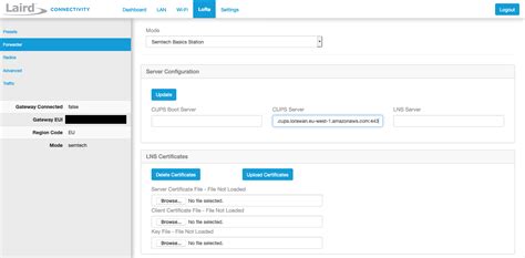 Configuring A Lorawan Gateway Monitoring River Levels Using Lorawan