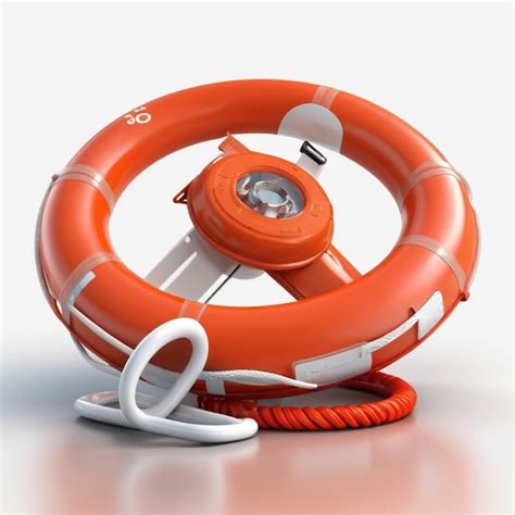 Premium Psd Life Saver Psd On A White Background