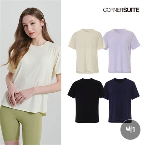 포스티 코너스위트 여성 컴포트데일리 노브라 티셔츠 1종 택일