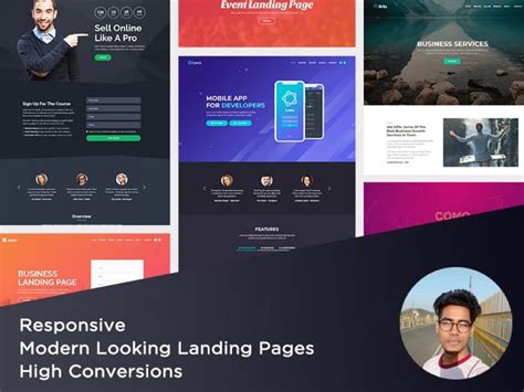 An Amazing Landing Page Responsive And Fast Rendering Upwork