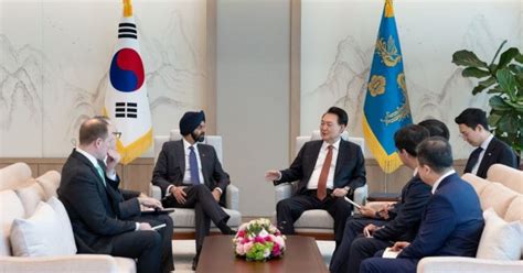 尹대통령 세계은행 총재 접견oda 규모 크게 확대할 것