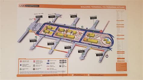Los Angeles Lax Airport Map