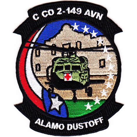 2nd Squadron 149th Aviation Regiment C Company Patch Aviation Patches