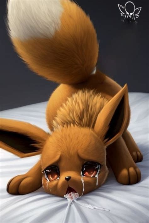 Rule 34 Adorable Ai Generated Brown Eyes Brown Fur Cute Eevee