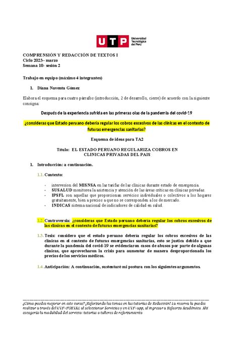 S10 s2 Esquema para TA2 material 2023 marzo 1 COMPRENSIÓN Y