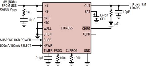 Usb Power Controller Charger Reduces Both Design Time And Battery