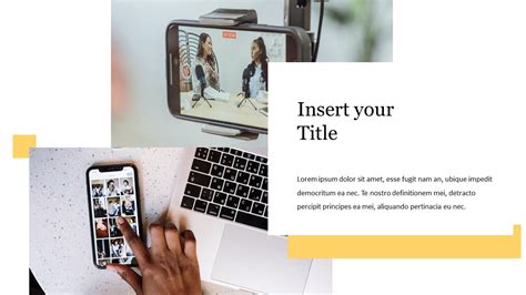 Smartphone Good Google Slides Template IT Commerce